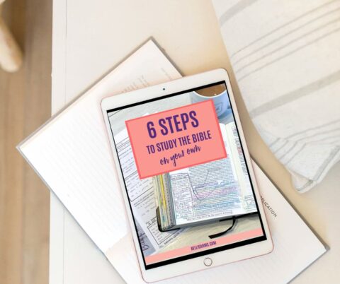 Bible Study Workbook - Faith FULL Footsteps
